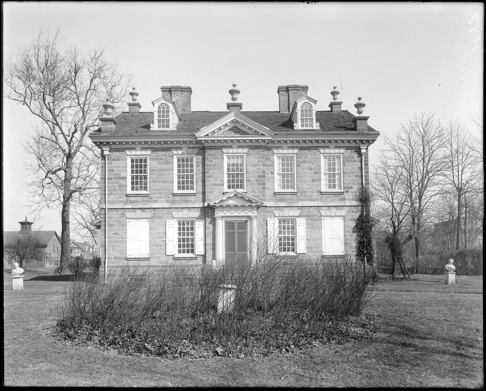Philadelphia, Pennsylvania, 6401 Germantown Avenue, Benjamin Chew House ...