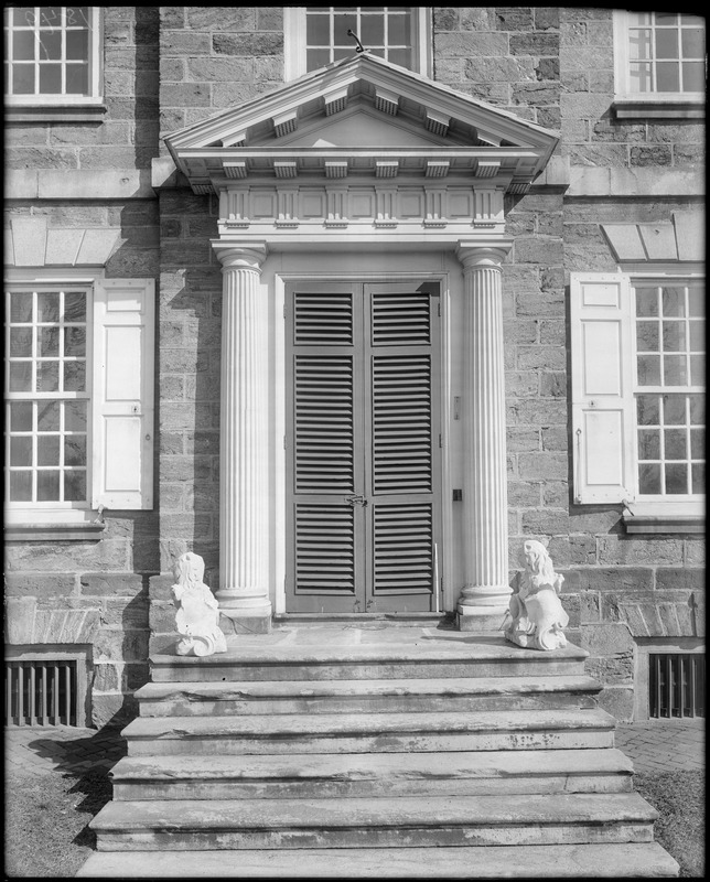 Philadelphia, Pennsylvania, 6401 Germantown Avenue, exterior detail ...