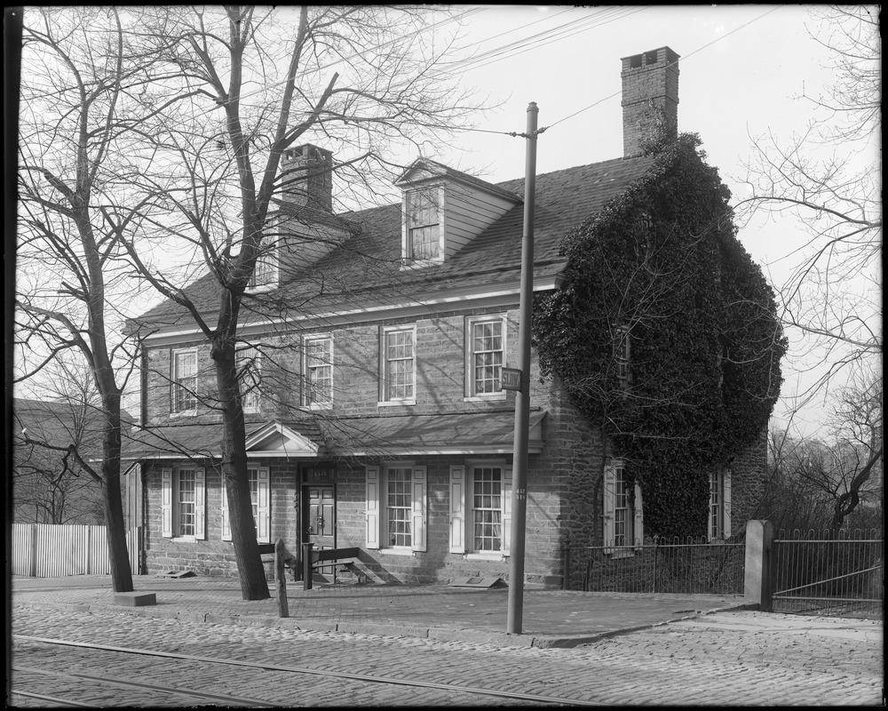Philadelphia, Pennsylvania, 6306 Germantown Avenue, Johnson house ...