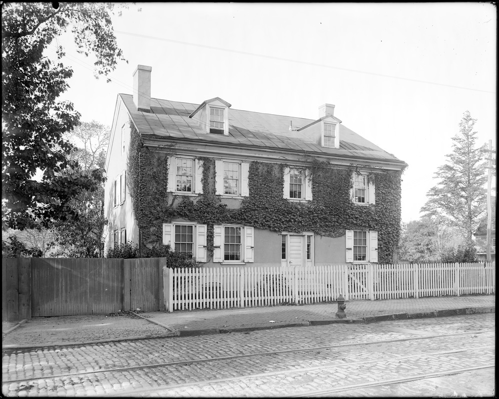 Philadelphia, Pennsylvania, 4840 Germantown Avenue, Wagner house ...
