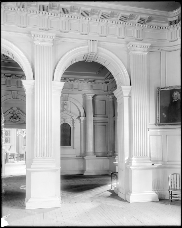 Philadelphia, Pennsylvania, 520 Chestnut Street, Supreme Court room ...