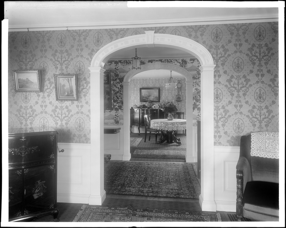 Salem, 2 Cedar Street, George A. Morrill house, interior - Digital ...
