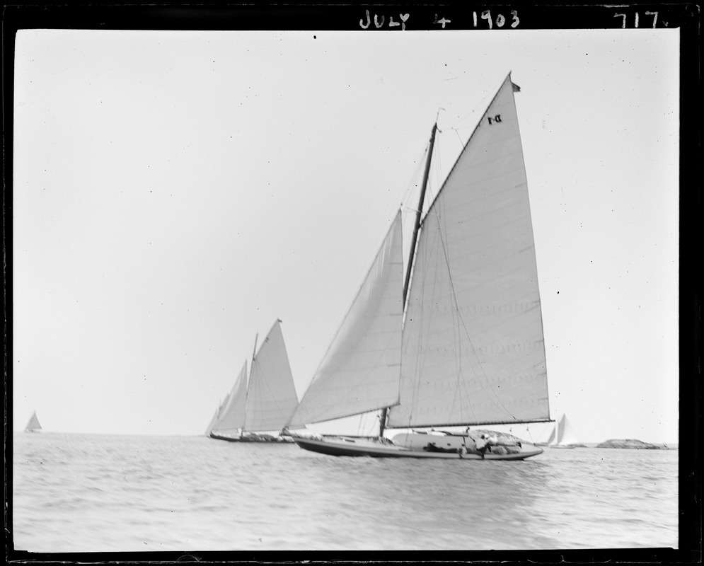 "Chewink II" off Marblehead, MA - Digital Commonwealth