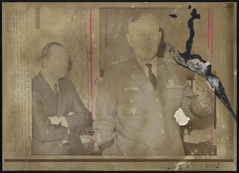 Named No. 2 in Vietnam--Gen. Creighton W. Abrams, Jr., the Army's vice ...