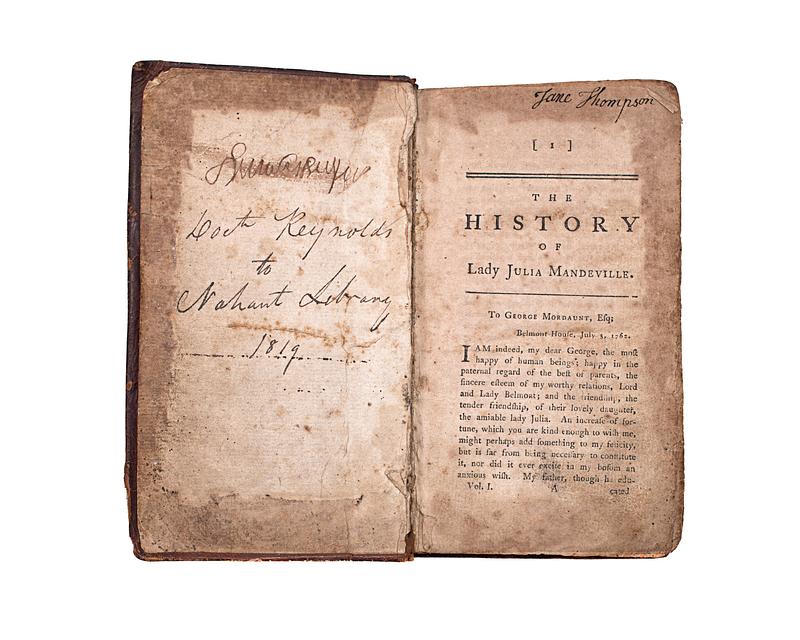 The history of Lady Julia Mandeville - Digital Commonwealth