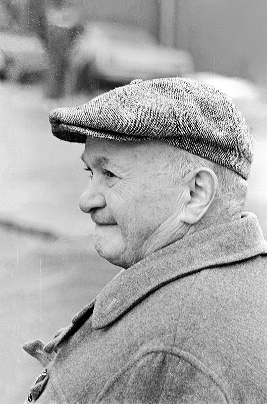 Man in cap - Digital Commonwealth