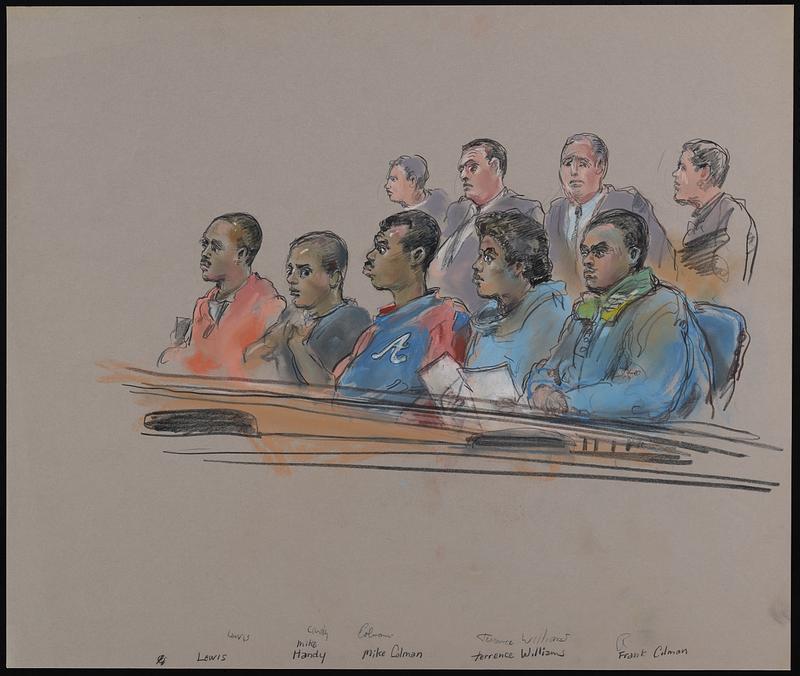 Lewis, Mike Handy, Mike Coleman, Terrence Williams, Frank Coleman ...