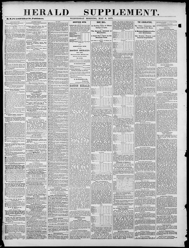 The Boston Herald. May 08, 1878 - Digital Commonwealth