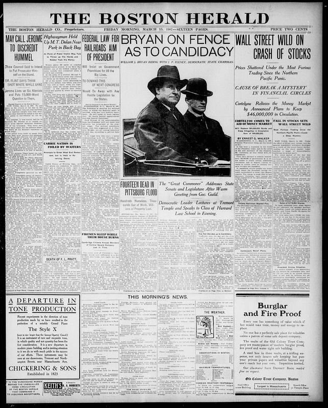 The Boston Herald. March 15, 1907 - Digital Commonwealth