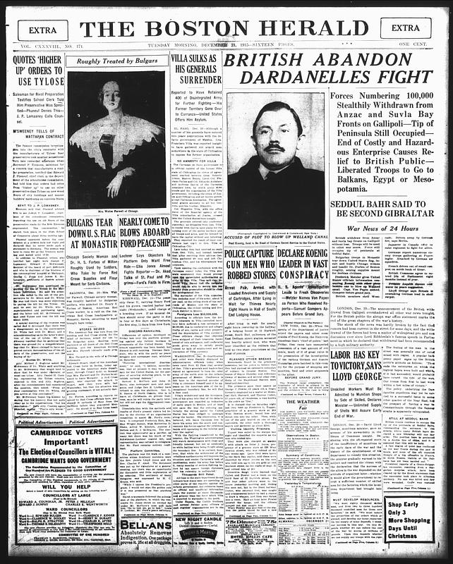 The Boston Herald. December 21, 1915 - Digital Commonwealth