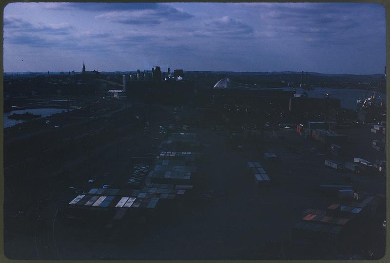 From top of Mystic River Bridge (proper name is 'Tobin Bridge ...