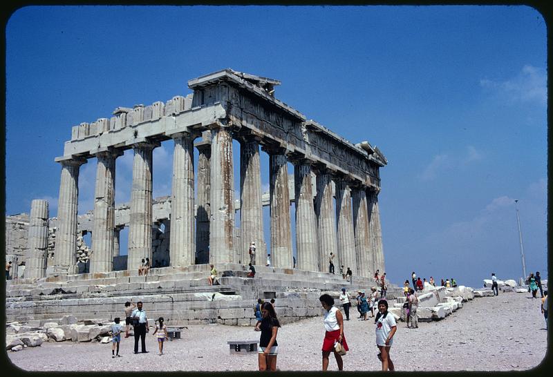 The Parthenon, Athens, Greece - Digital Commonwealth