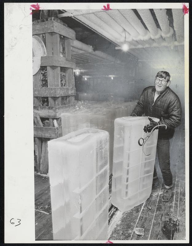 Keeping Cool on hot day is Eddie Mack of South Boston, who has the best ...
