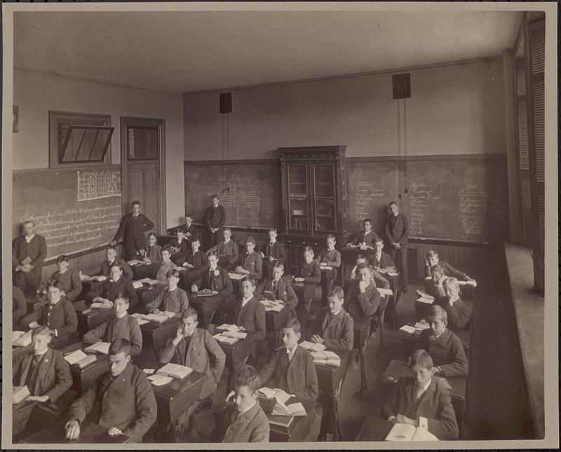 Boston Latin School, interior, Classroom Photo, Class IV - Digital ...