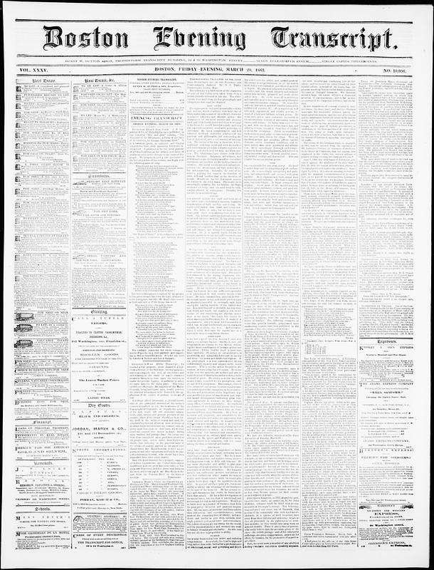 Boston Evening Transcript - Digital Commonwealth
