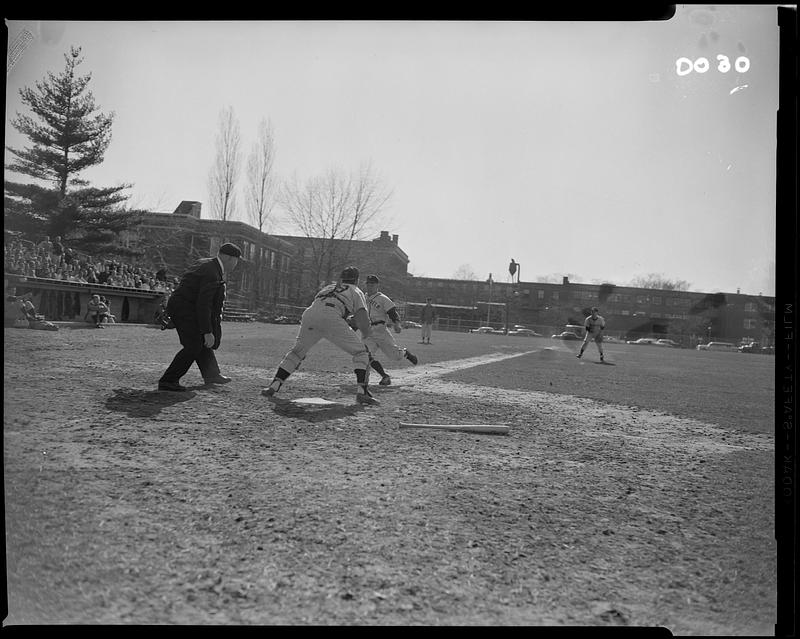 Sliding into home plate - Digital Commonwealth