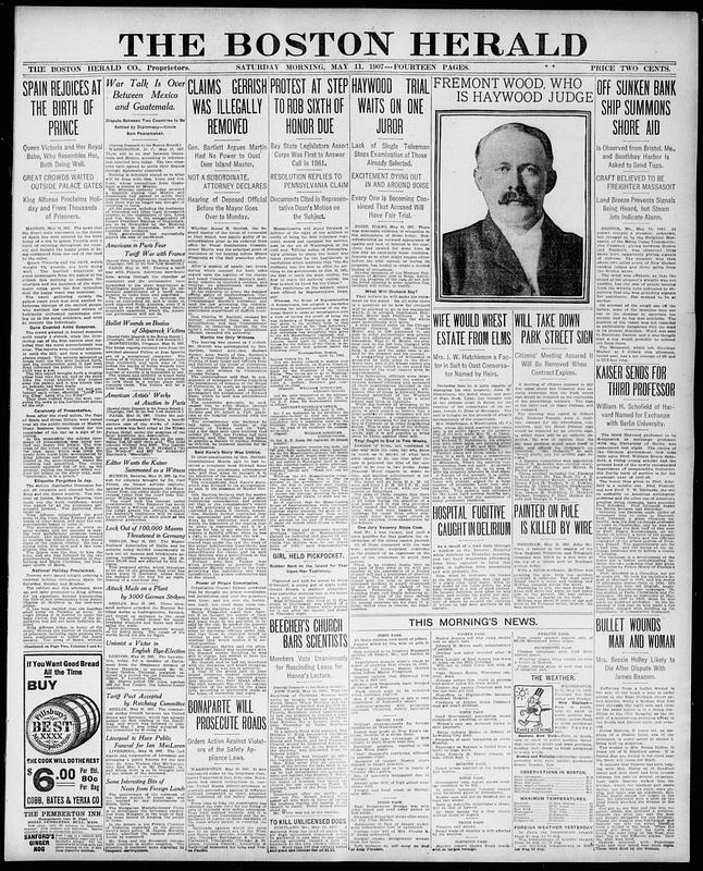 The Boston Herald. May 11, 1907 - Digital Commonwealth
