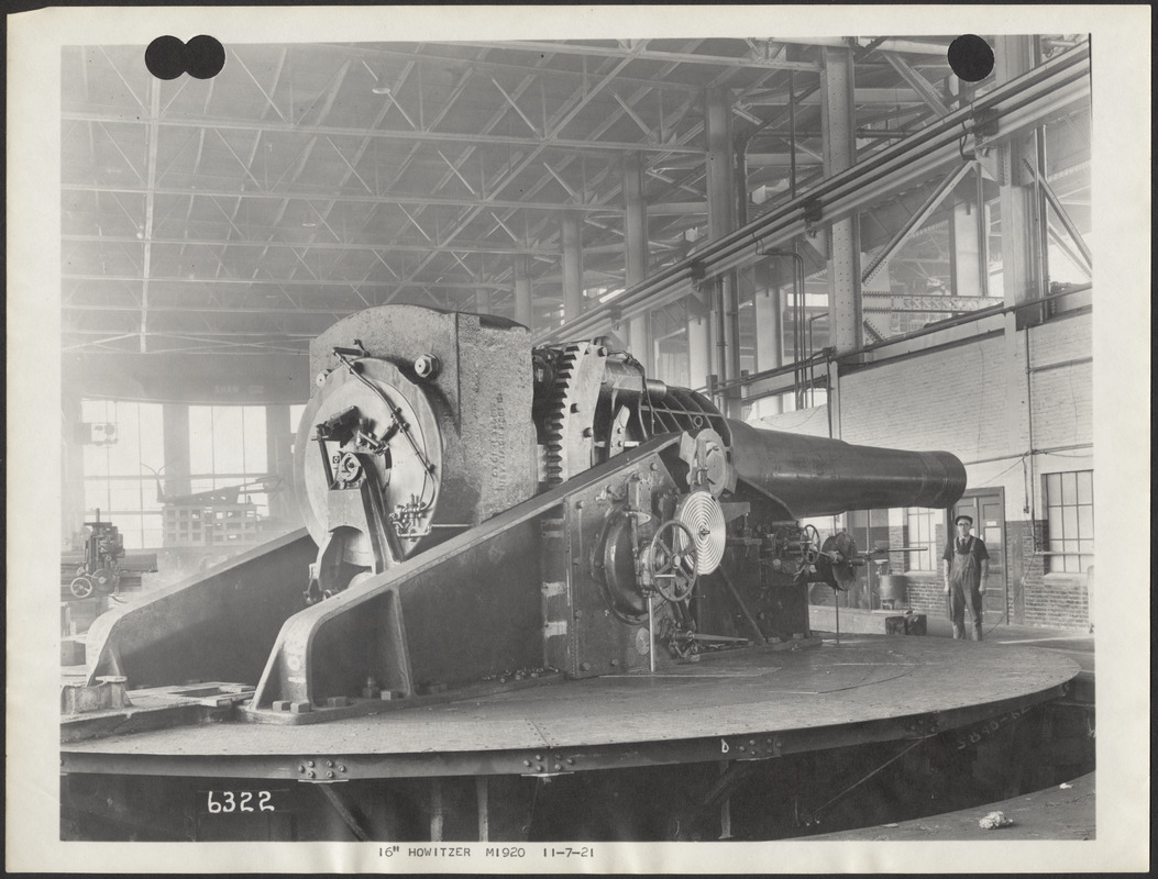 16" Howitzer M1920 - Digital Commonwealth