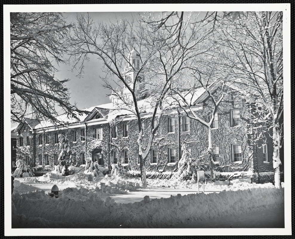 Arsenal winter scene - Digital Commonwealth