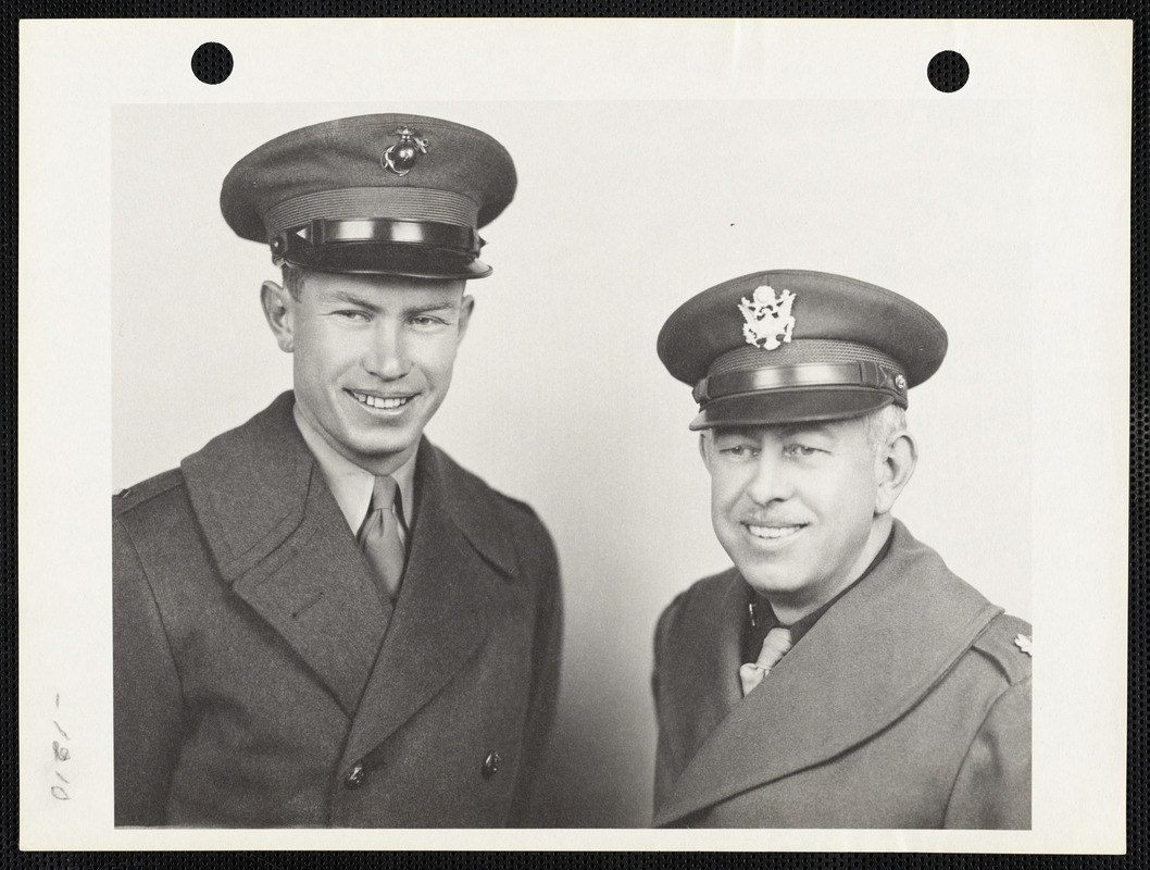 Two officers - Digital Commonwealth