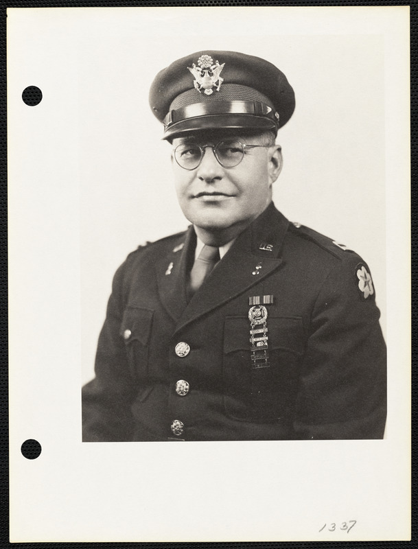 Portrait of military officer - Digital Commonwealth