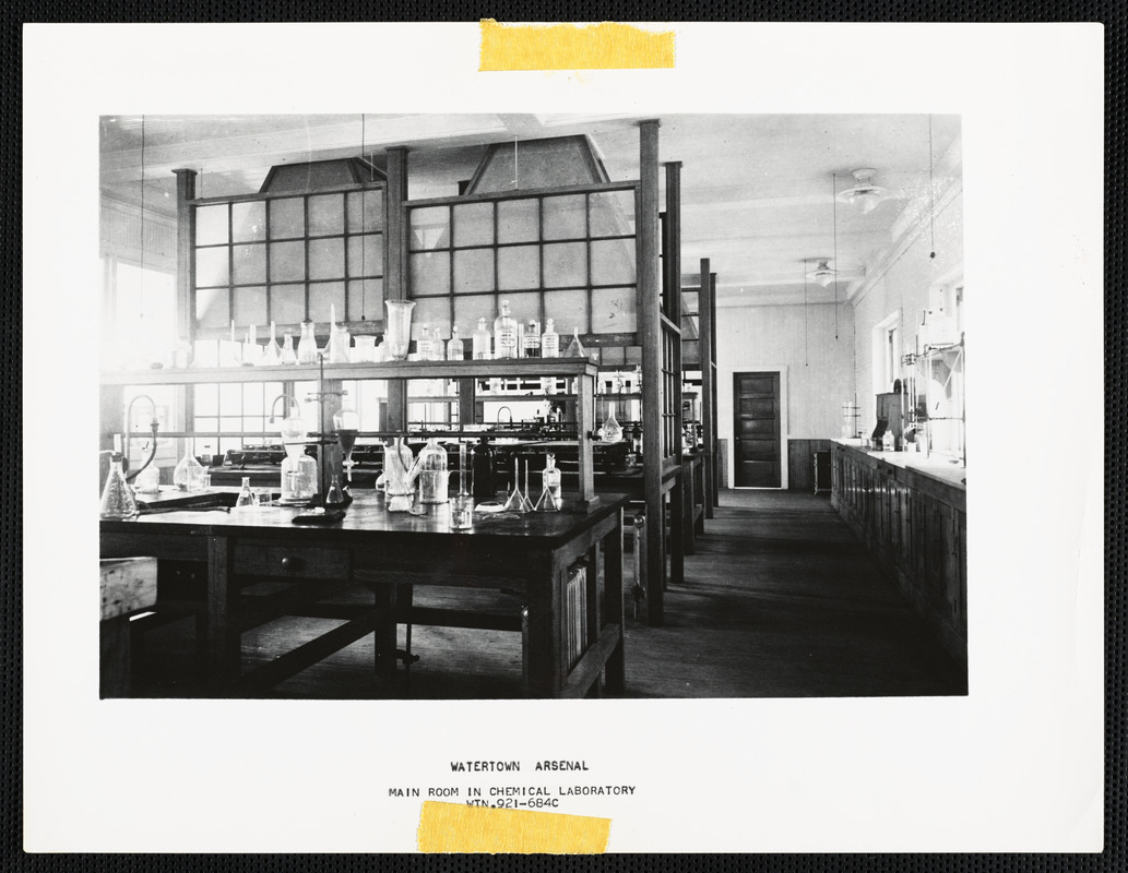 Main room in chemical laboratory - Digital Commonwealth