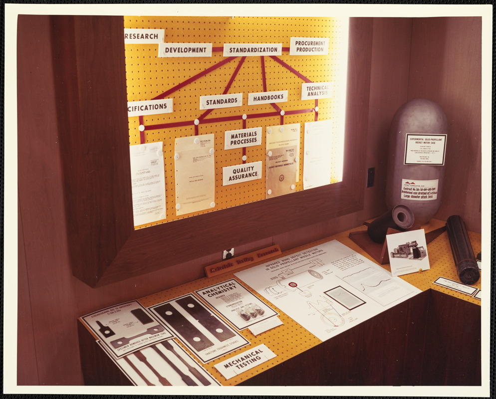U.S. Army Materials Research Agency Exhibit - Digital Commonwealth
