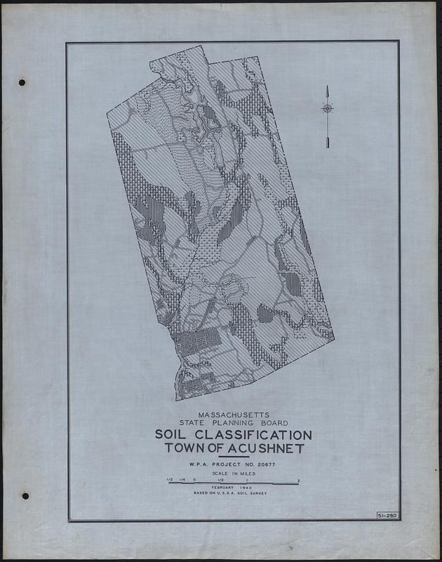 Soil Classification Town of Acushnet - Digital Commonwealth