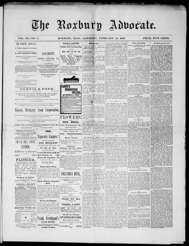 The Roxbury Advocate - Digital Commonwealth