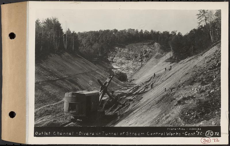 Contract No. 30, Stream Control Works at Main Dam, Swift River ...