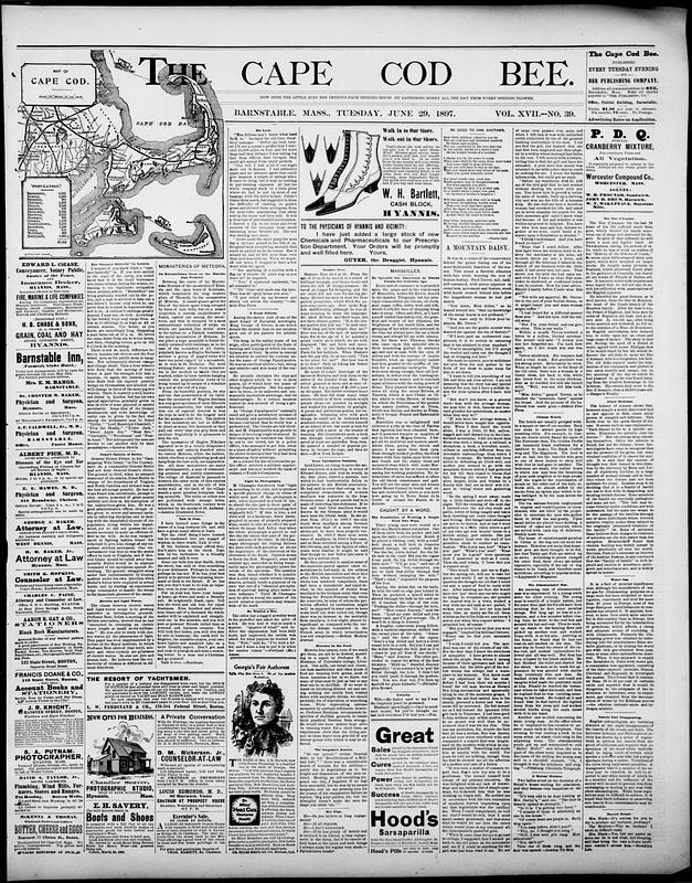 The Cape Cod Bee. June 29, 1897 - Digital Commonwealth