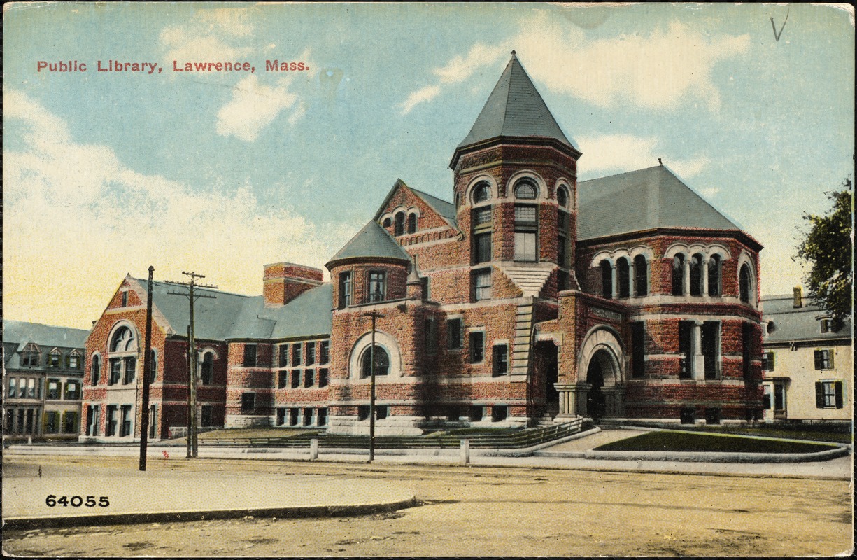 Public library, Lawrence, Mass. - Digital Commonwealth