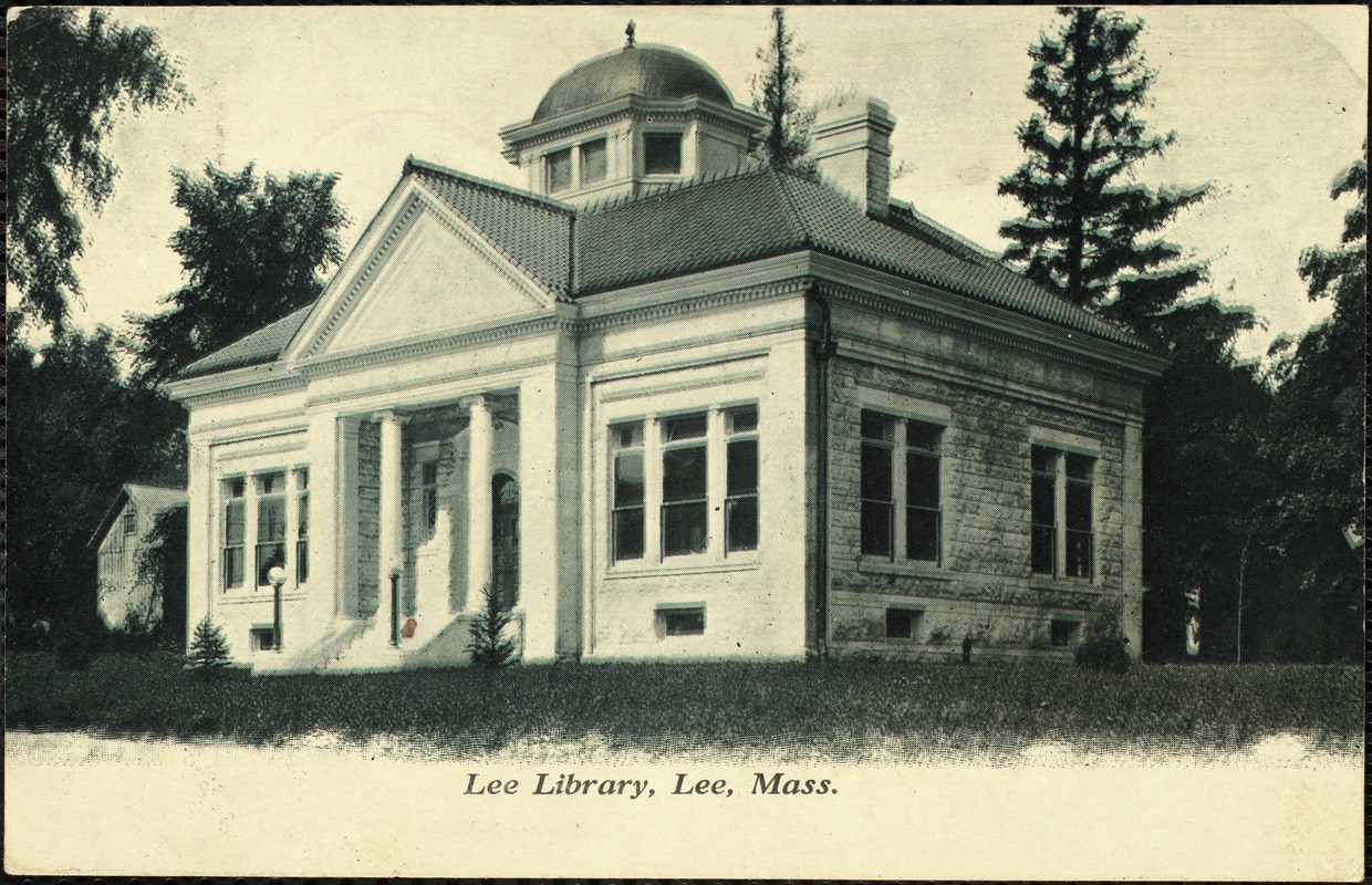 Lee Library, Lee, Mass. - Digital Commonwealth