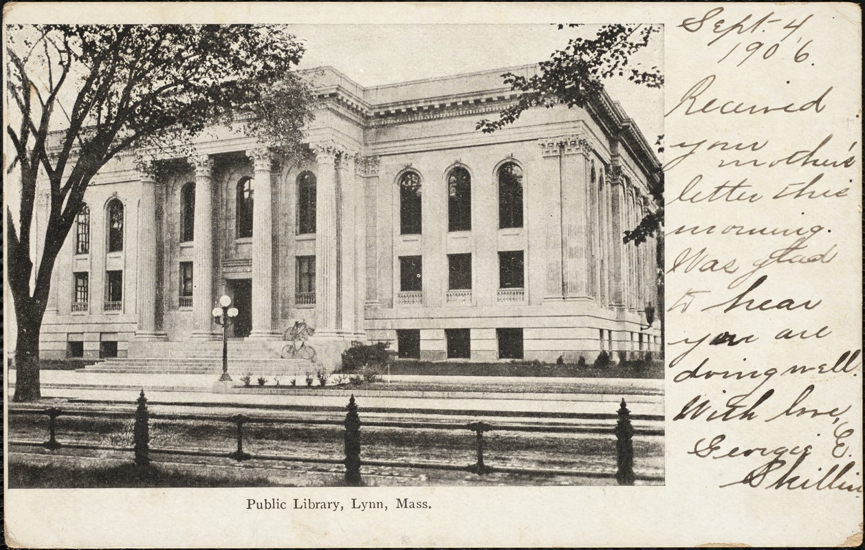 Public library, Lynn, Mass. - Digital Commonwealth