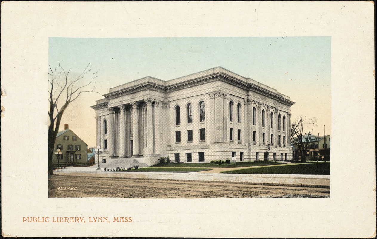 Public library, Lynn, Mass. - Digital Commonwealth