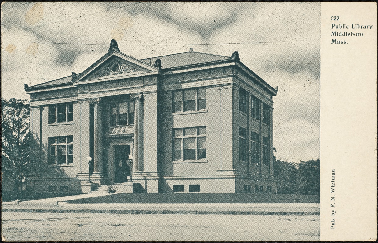 Public library, Middleboro, Mass. - Digital Commonwealth