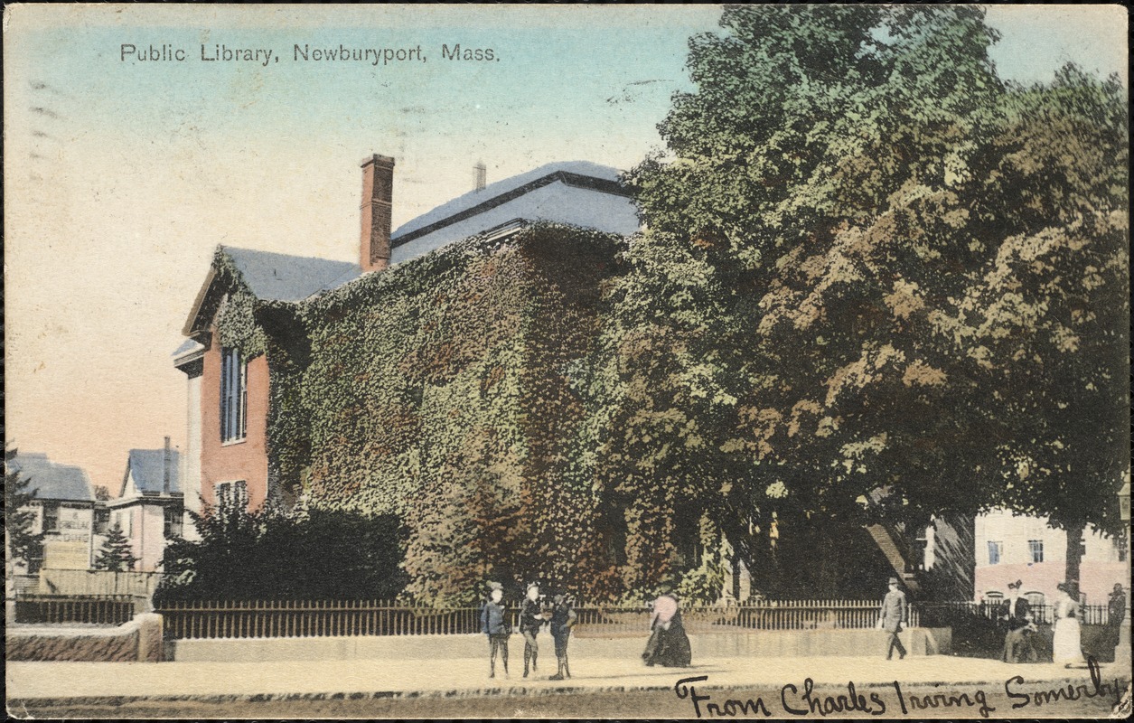 Public library, Newburyport, Mass. - Digital Commonwealth