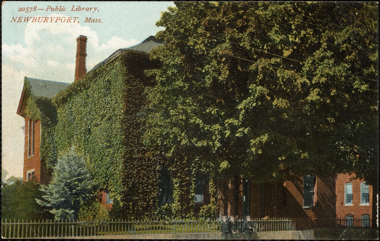 Public library, Newburyport, Mass. - Digital Commonwealth