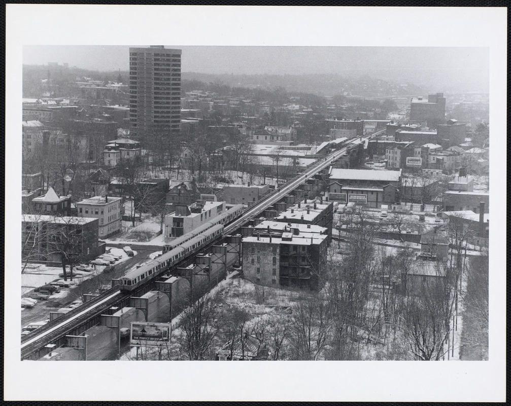 View of Egleston Station - Digital Commonwealth