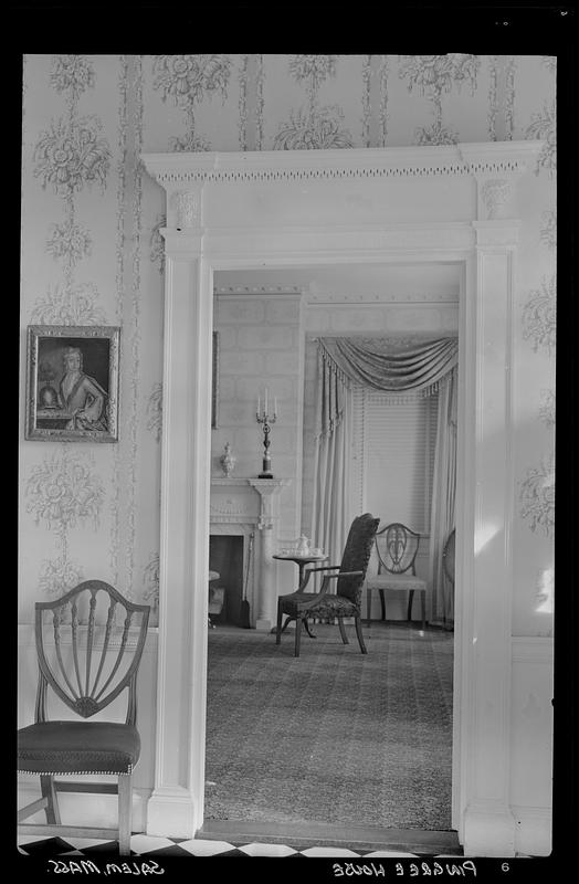Pingree House, interior - Digital Commonwealth