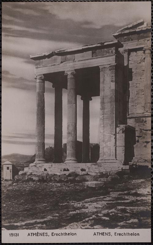 Athènes, Erechtheion = Athens, Erechtheion - Digital Commonwealth