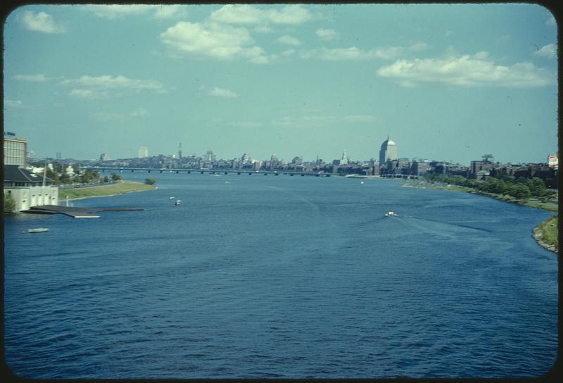Boston from Cottage Farm Bridge - Digital Commonwealth