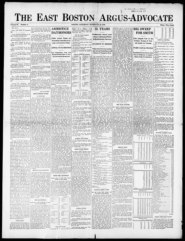 East Boston Argus-Advocate - Digital Commonwealth