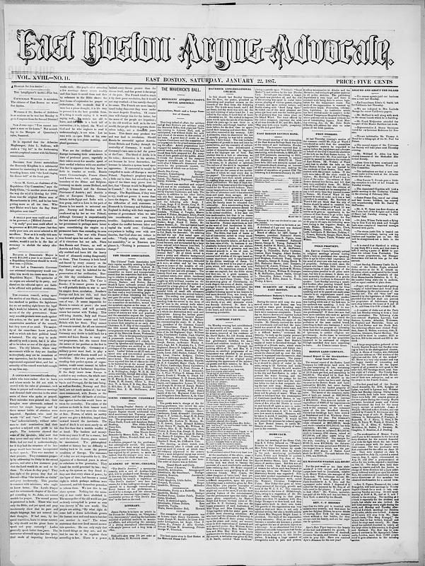 East Boston Argus-Advocate - Digital Commonwealth