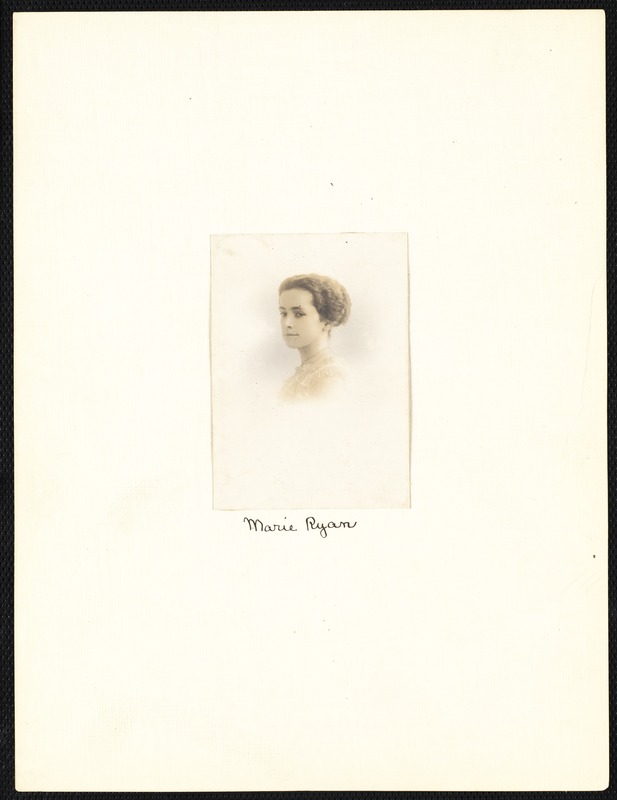 Marie Ryan - Digital Commonwealth