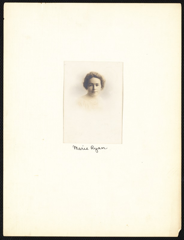 Marie Ryan - Digital Commonwealth