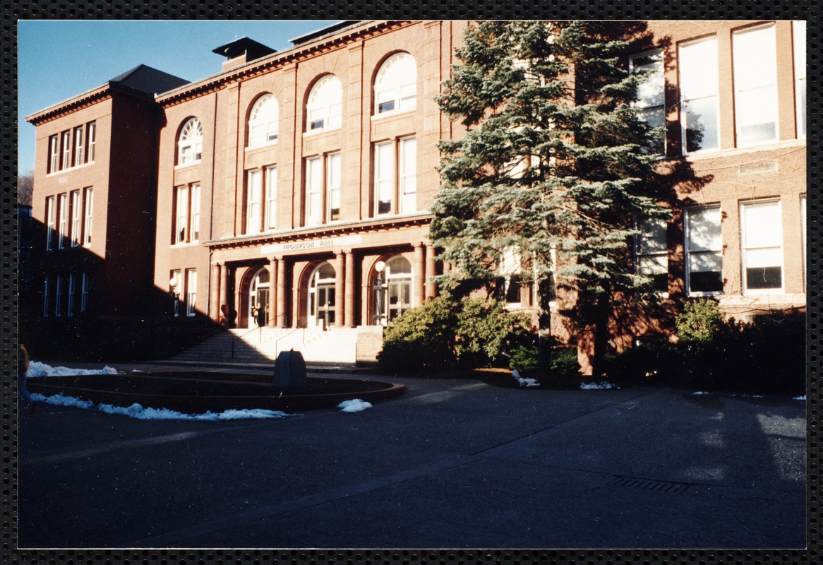 Thompson Hall - Digital Commonwealth