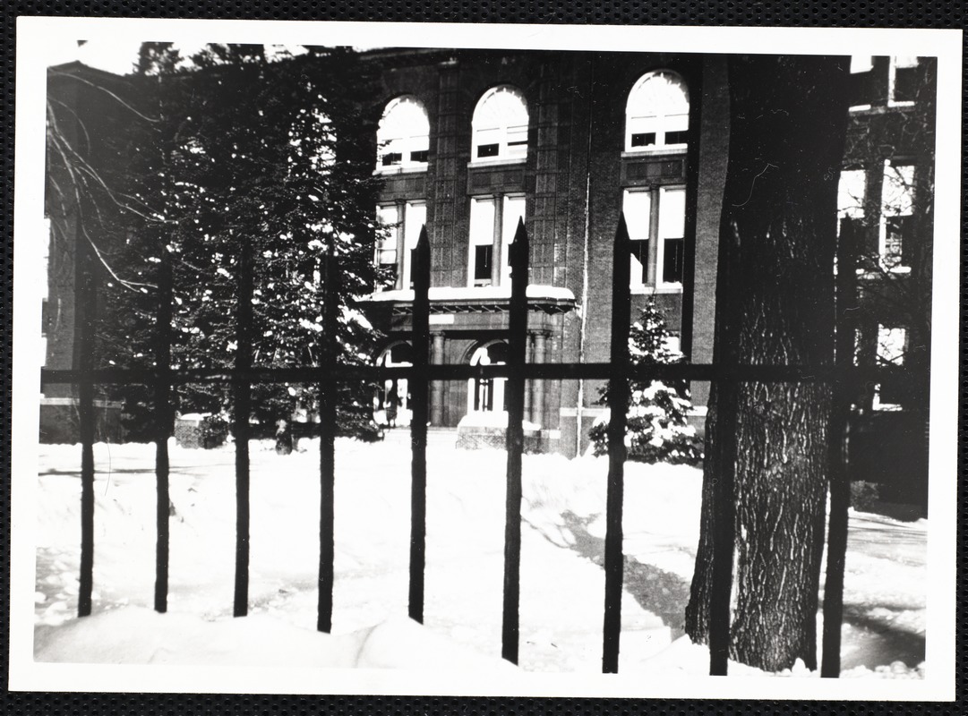 Thompson Hall exterior - Digital Commonwealth