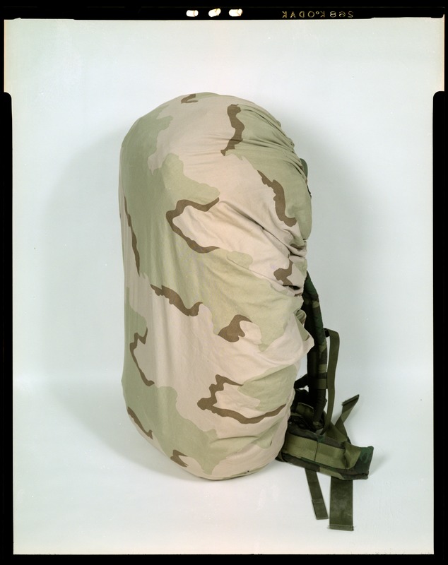 IPD, cover, field pack, camouflage, desert - Digital Commonwealth