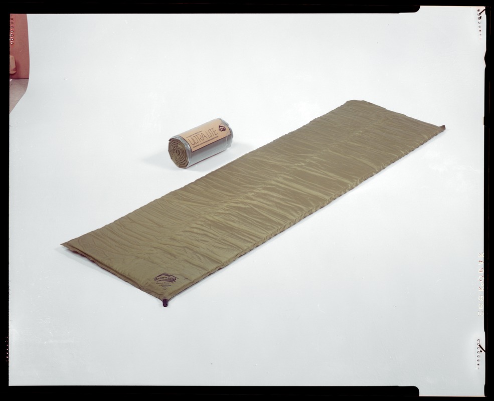 IPL, sleeping bag air mat - Digital Commonwealth